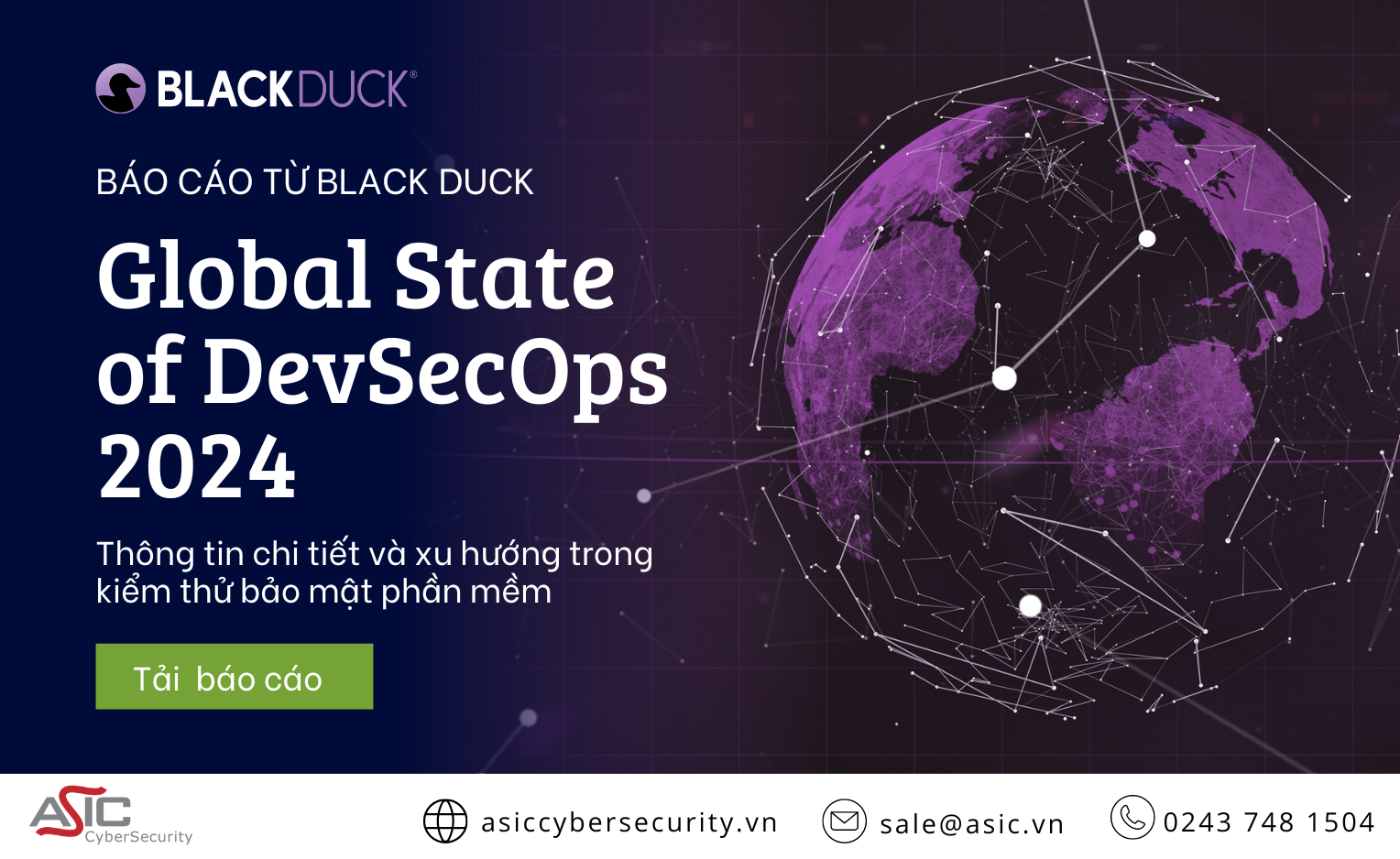Báo Cáo Global State Of Devsecops 2024 Từ Black Duck Asic Cybersecurity