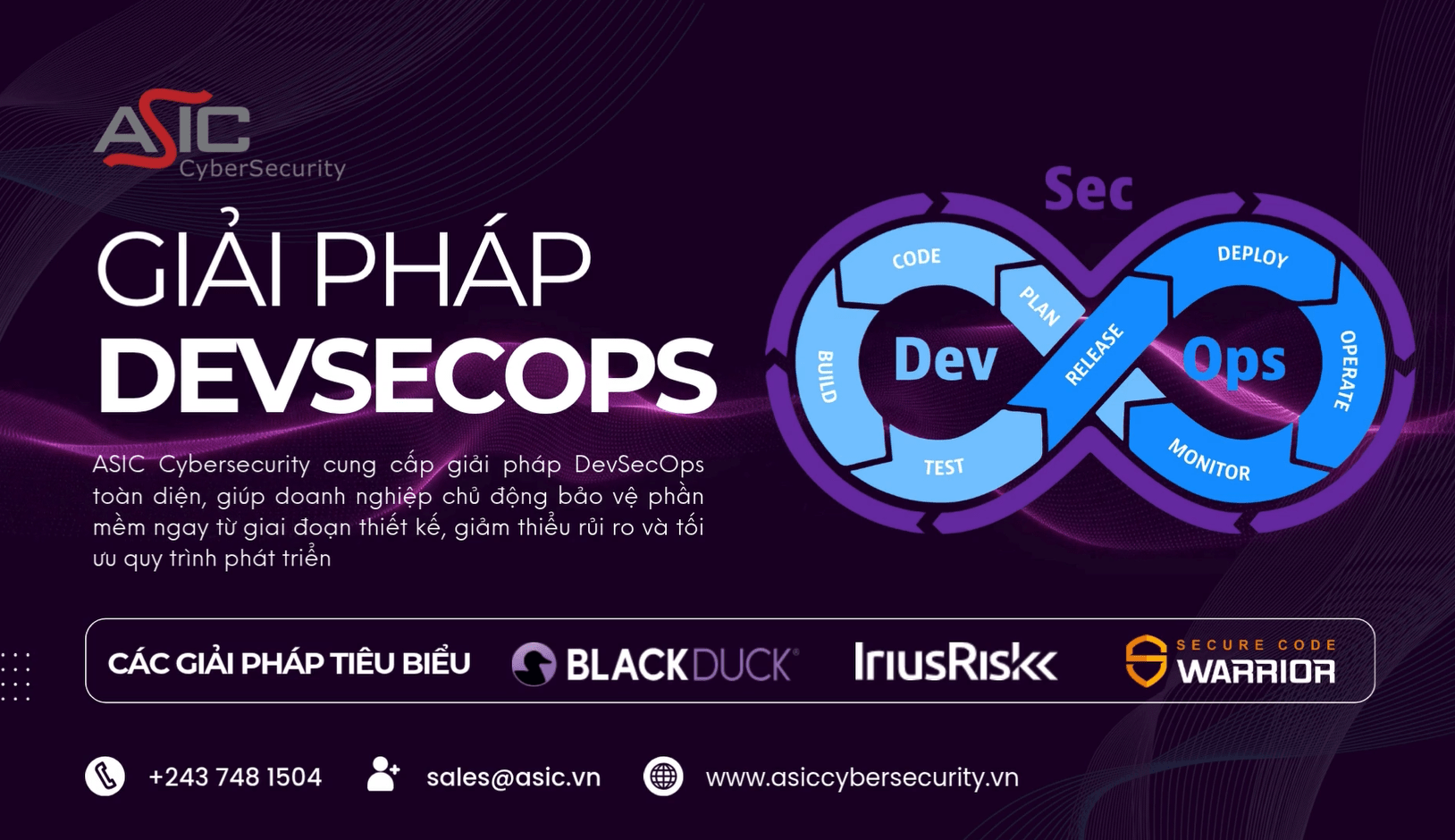 Giải pháp DevSecOps từ ASIC Cybersecurity – Tích hợp bảo mật từ đầu ...